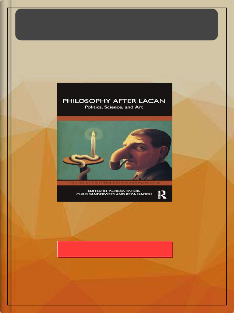 Philosophy After Lacan 1st Edition Alireza Taheri Available Any Format ...