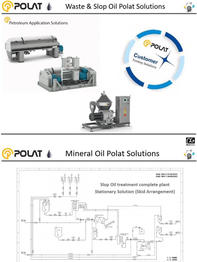 Polat Technologies in Mineral Oil & Slop Oil Applications | PDF