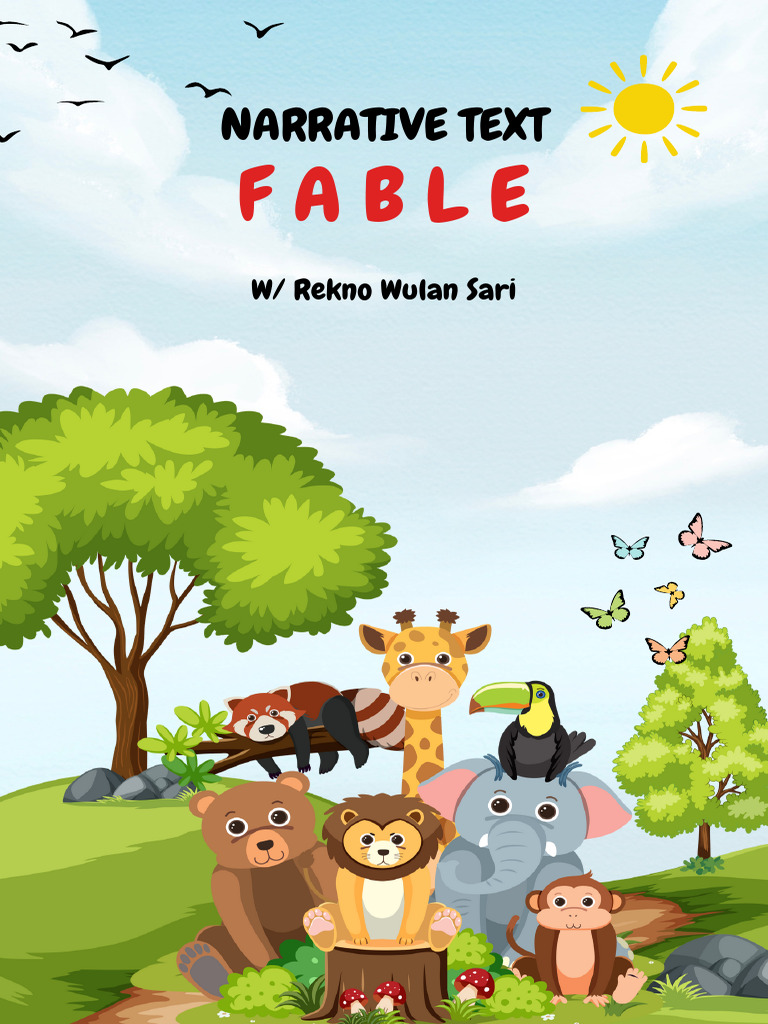 Fable in Narrative Text | PDF | Narrative | Fable