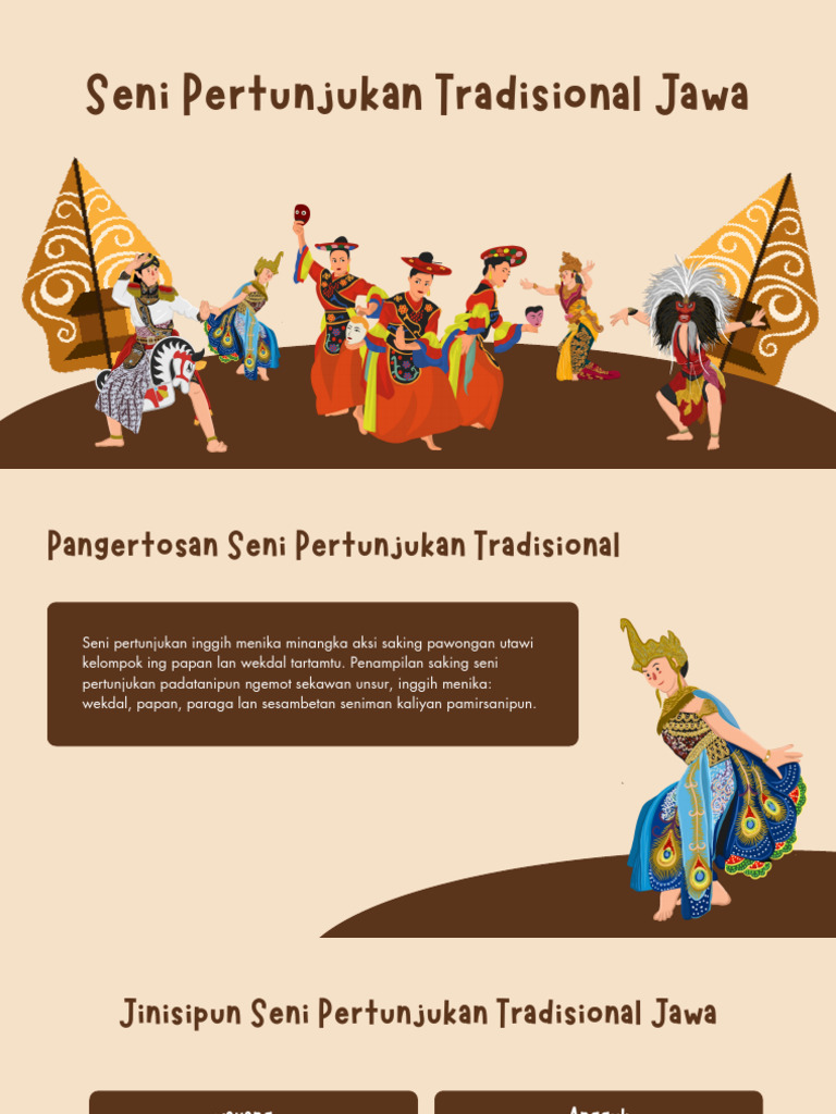 Seni Pertunjukan Tradisional Jawa | PDF