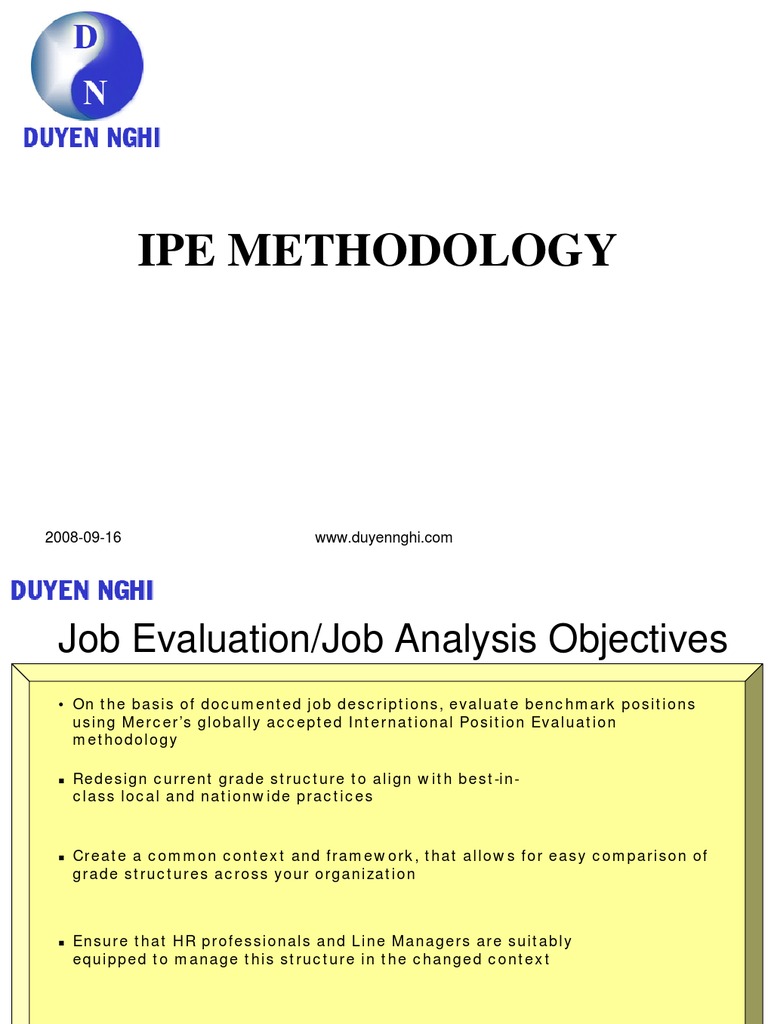 Ipe Methodology New | PDF | Expert | Leadership