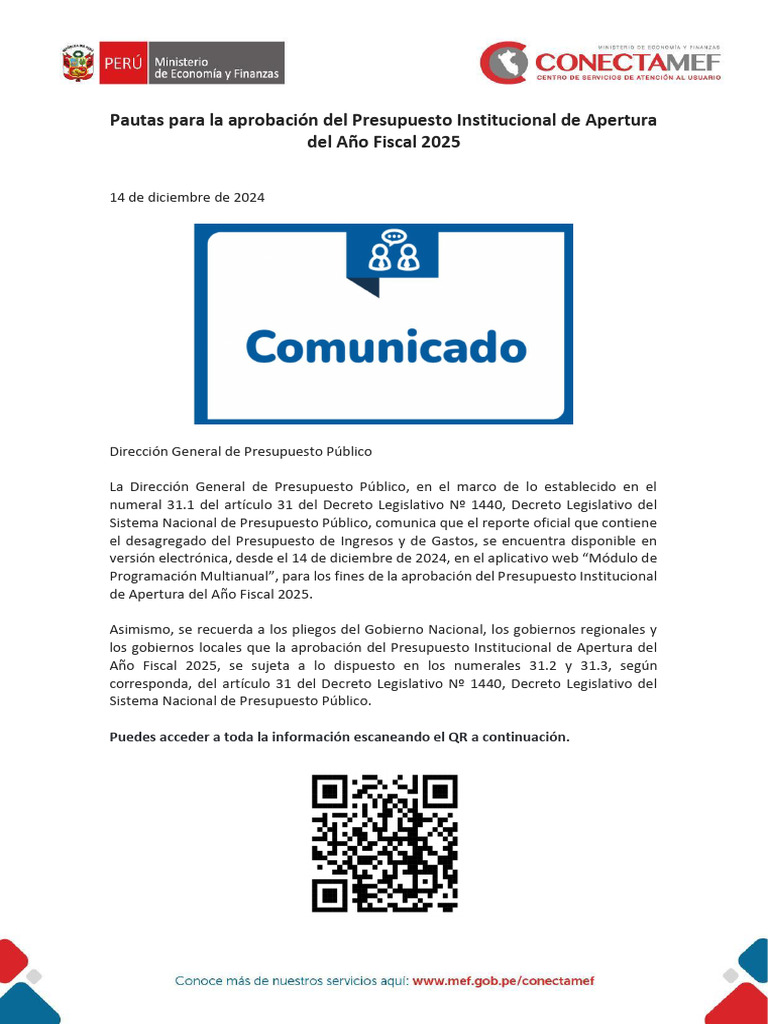 Sección Comunicados | PDF