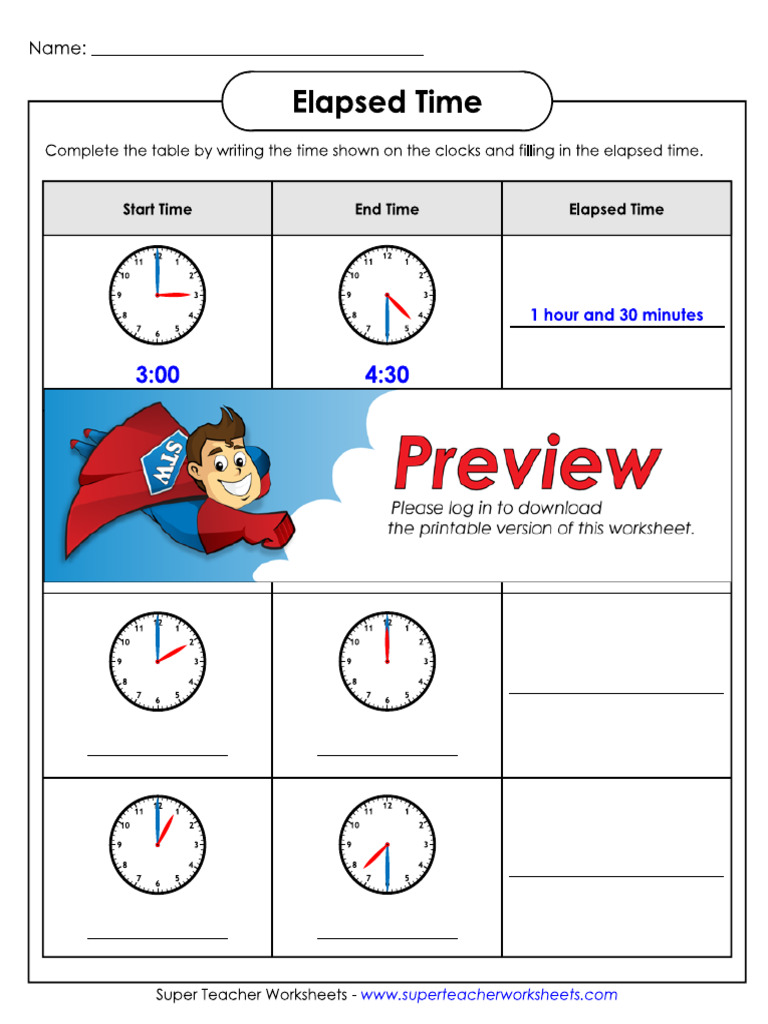 Elapsed Time Easy | PDF