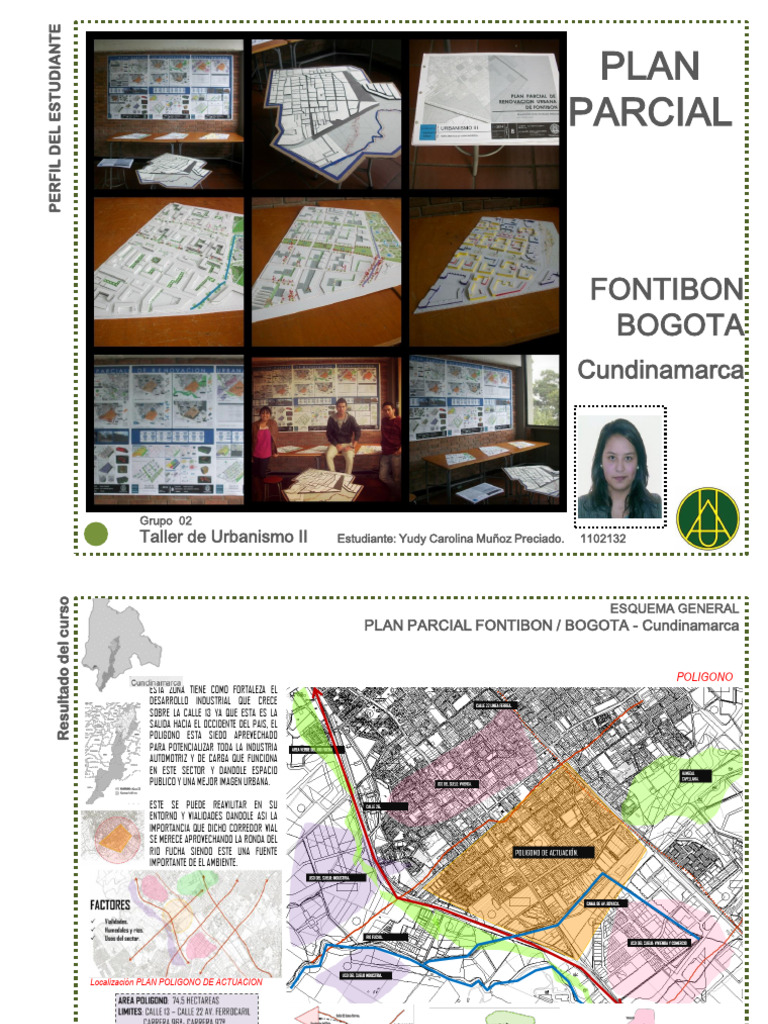 Plan Parcial: Fontibon Bogota | PDF | Peatonal | Entorno natural