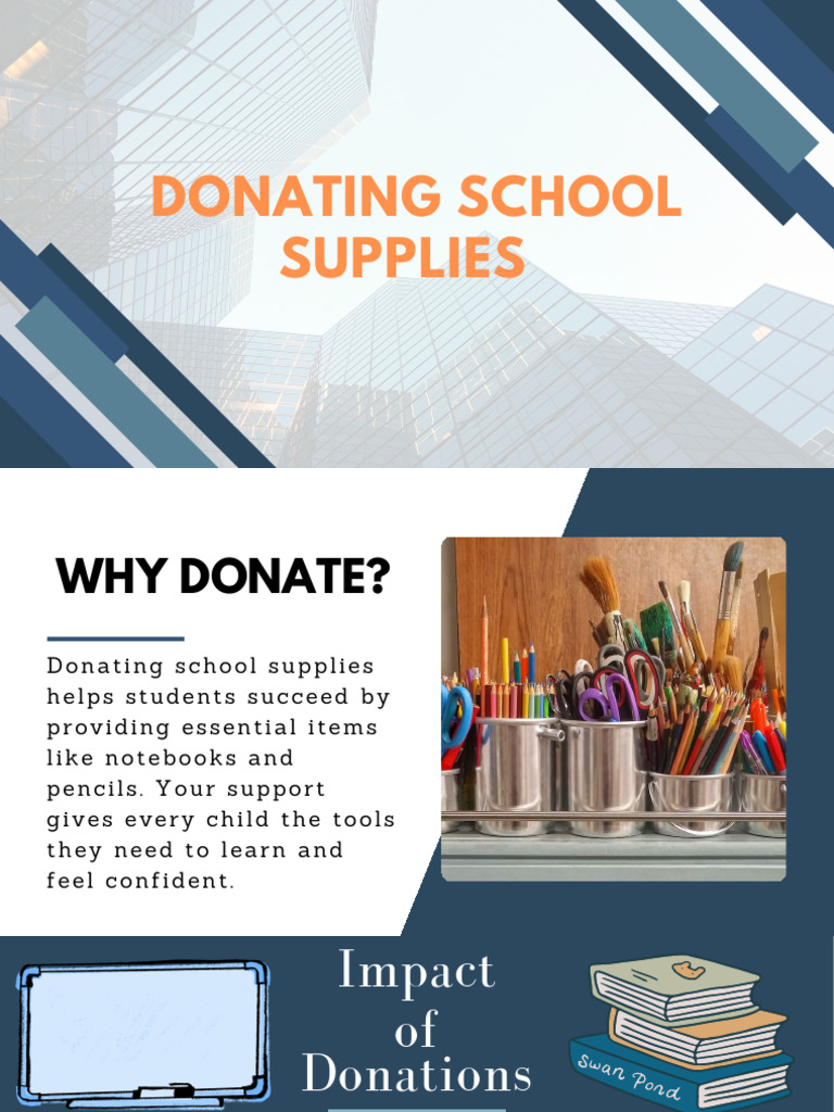 Impact of Donating School Supplies | PDF | Learning | Cognition