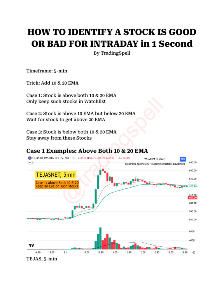 Identify Good or Bad Stocks in 1 Sec | PDF