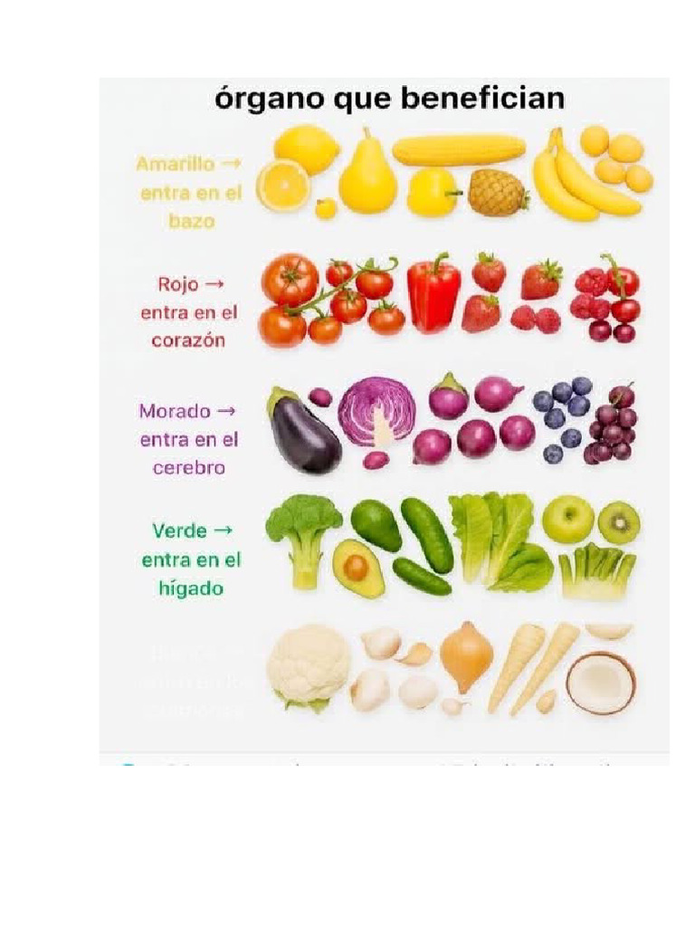 Verduras Colores | PDF