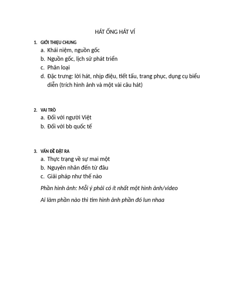 HÁT ỐNG HÁT VÍ | PDF