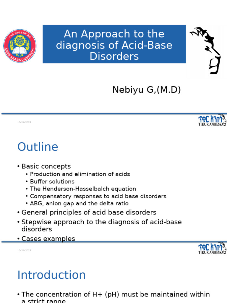 Diagnosing Acid-Base Disorders Guide | PDF | Medical Specialties ...