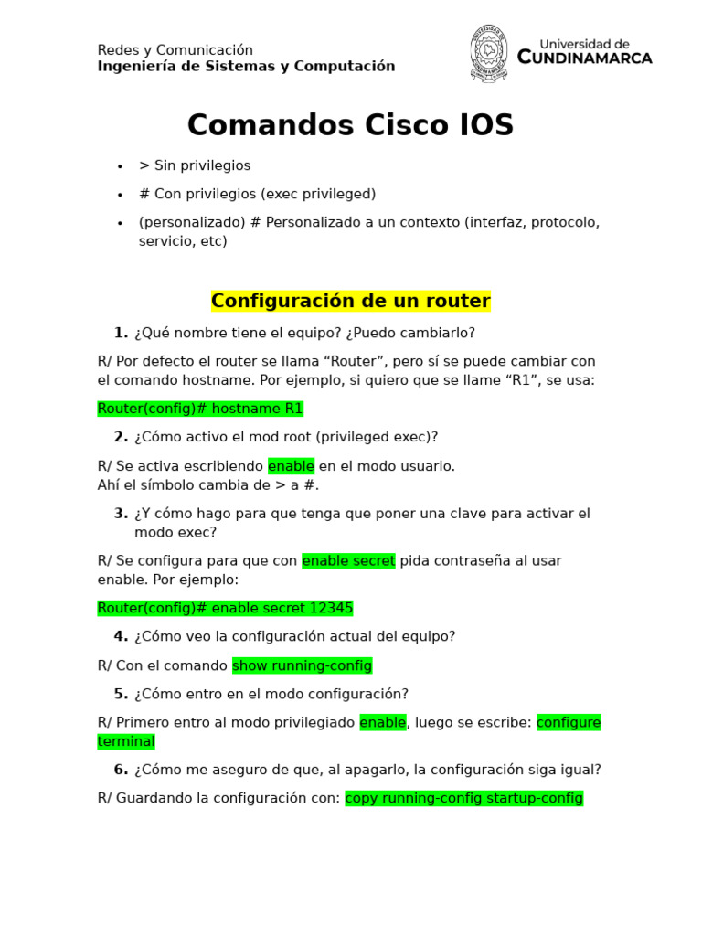 Actividad CISCO | PDF | Enrutador (Computación) | Dirección IP