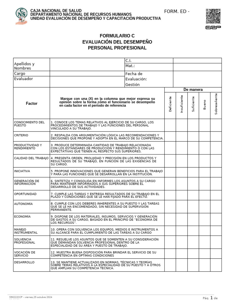 Formulario C | PDF | Gestión de recursos humanos | Economias