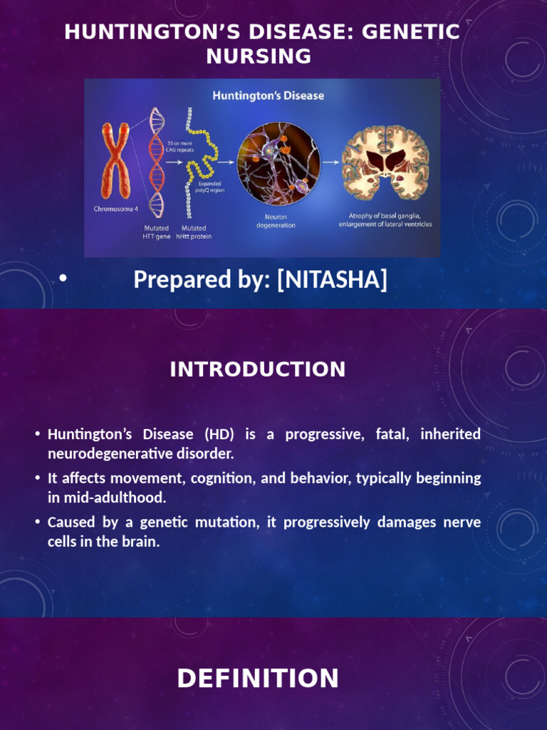 Huntington Disease Genetic | PDF | Neurological Disorders | Diseases ...