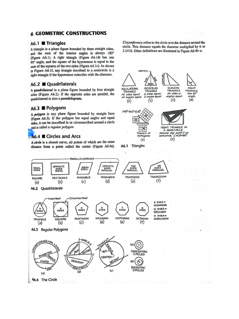 Geometric Constructions | PDF