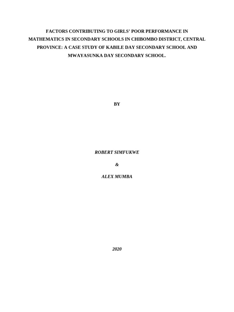Zanec Report Edited | PDF | Self Efficacy | Cognition