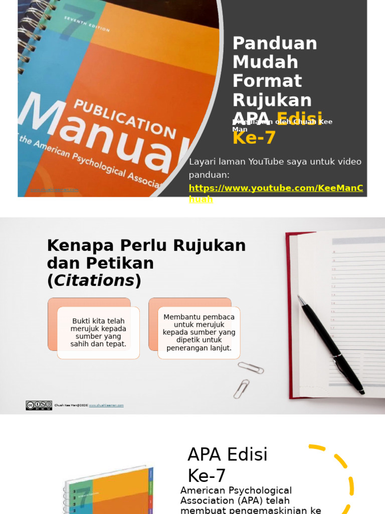 Slaid Rujukan Apa | PDF