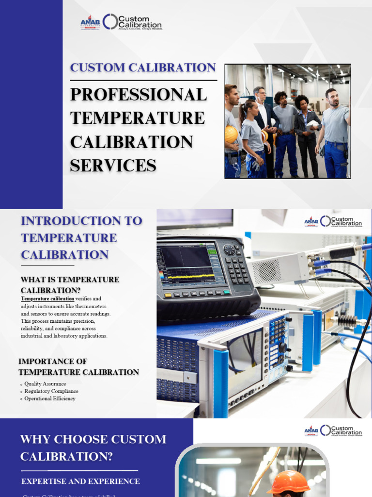 Professional Temperature Calibration Services | PDF