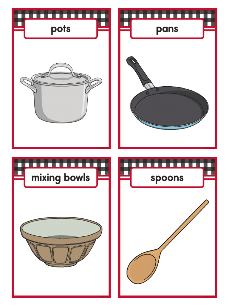 Restaurant Dramatic Play Labels | PDF