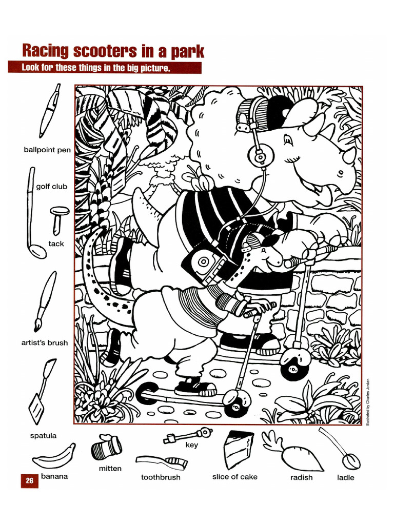 Hidden Pictures 1 - Learn As You Play ! 27p - 36p | PDF