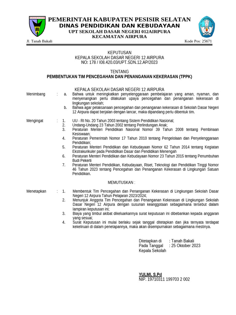 SK TPPK 12 | PDF