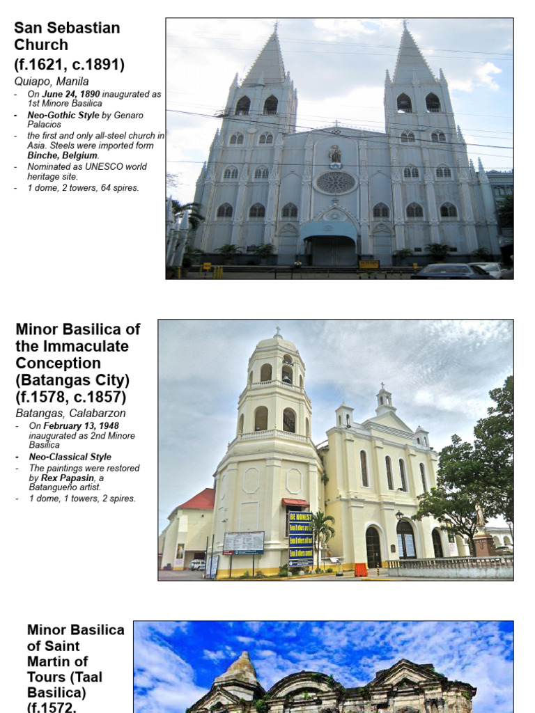 Philippine Churches | PDF | Architectural Design | Architecture
