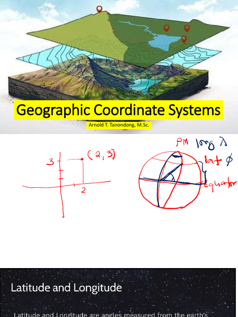 Lecture 2A Geographic Coordinate Systems | PDF