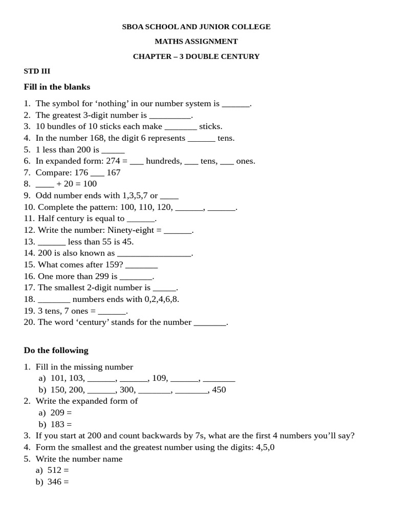 Chapter 3 Double Century Assignment | PDF | Chess | Chess Theory