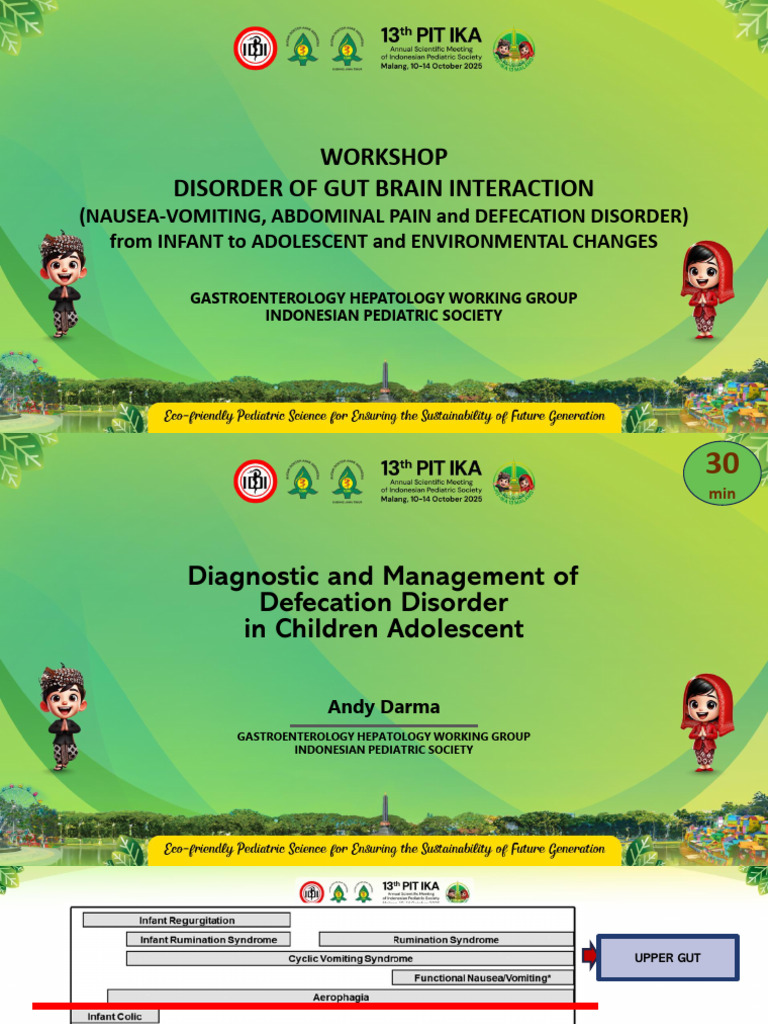 Diagnostic and Management of Defecation Disorders in Child Adolescent ...