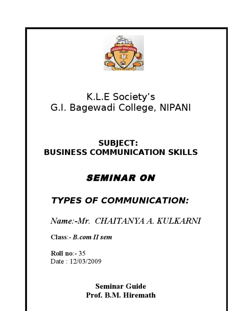 Types of Business Communication | PDF | Hierarchy | Consensus Decision ...