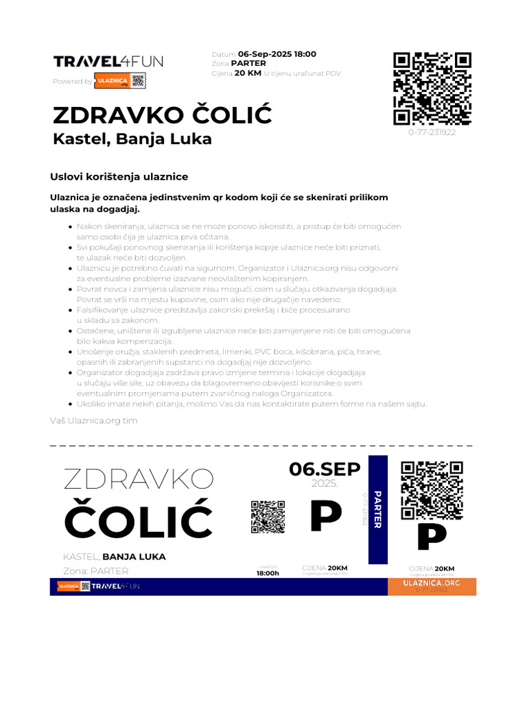 Ulaznica 08e3c67cbe56899f15d36dc9 | PDF