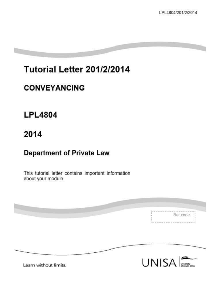 Conveyance TL201!2!2014 | PDF | Mortgage Law | Private Law