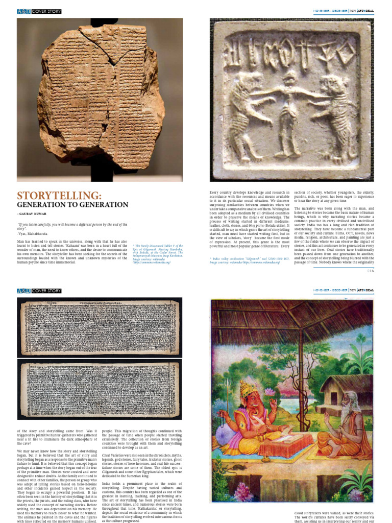 The Art of Storytelling Through Ages | PDF | Storytelling