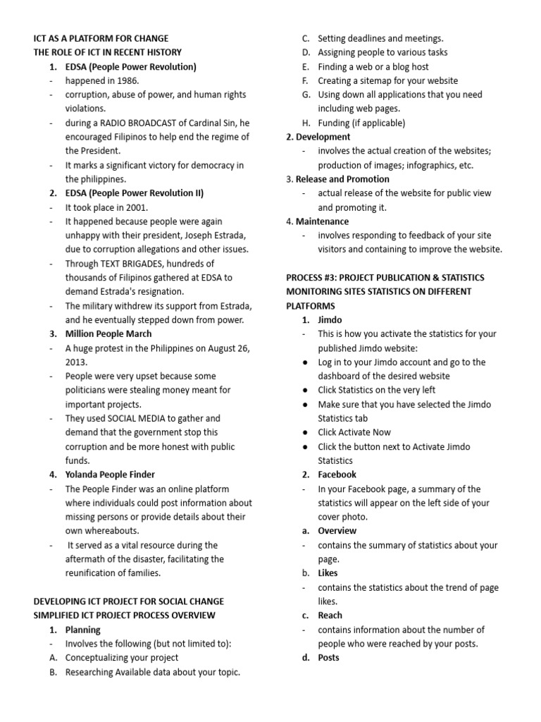 Emtech Complete Reviewer (4th Quarter) - 1 | PDF | Social Media | Popular Culture & Media Studies