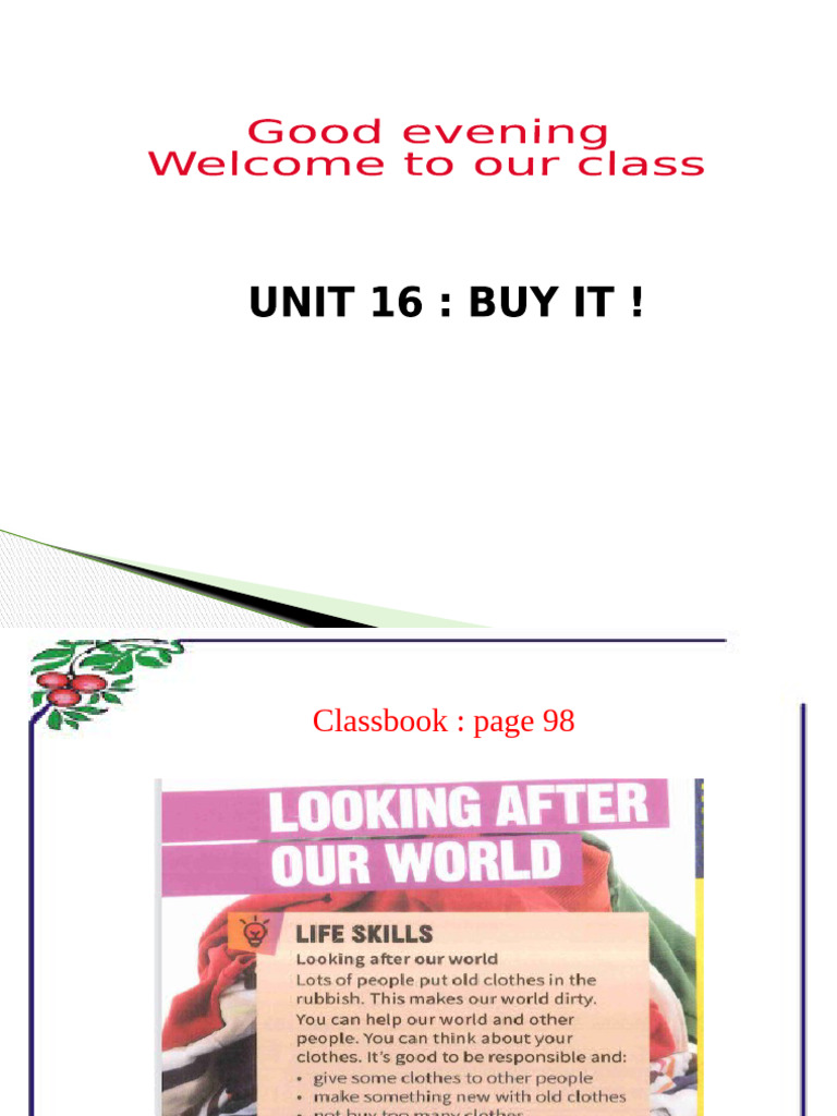 Unit 16 | PDF