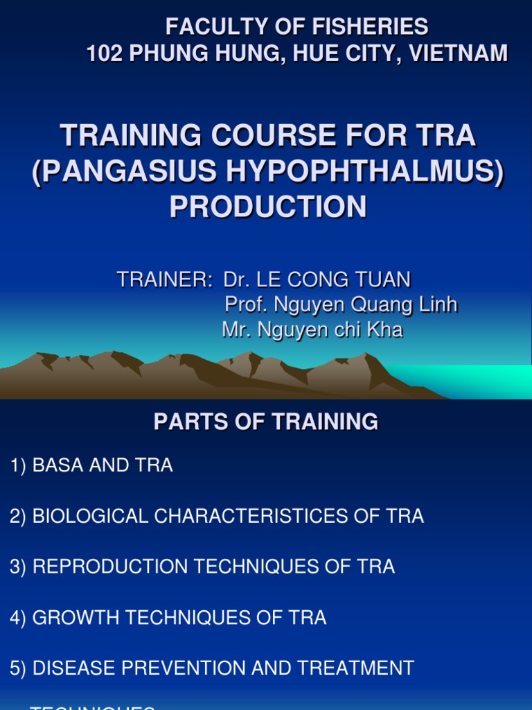 Tra Training | PDF | Spawn (Biology) | Selective Breeding