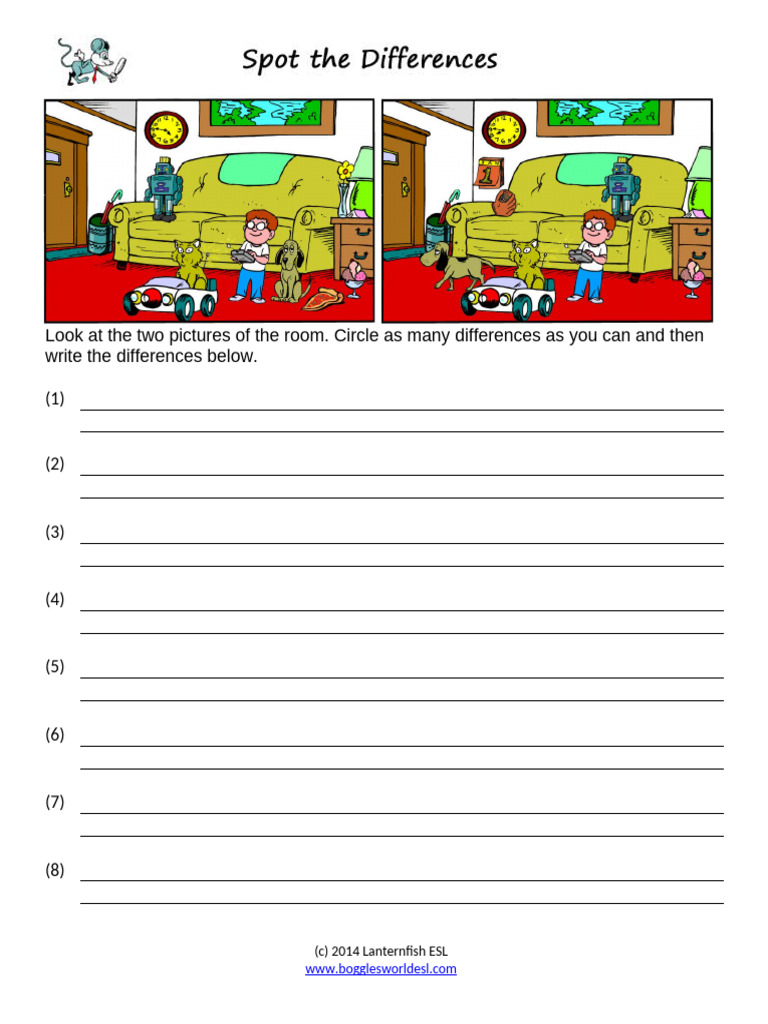 Spot Differences Solo 2 | PDF