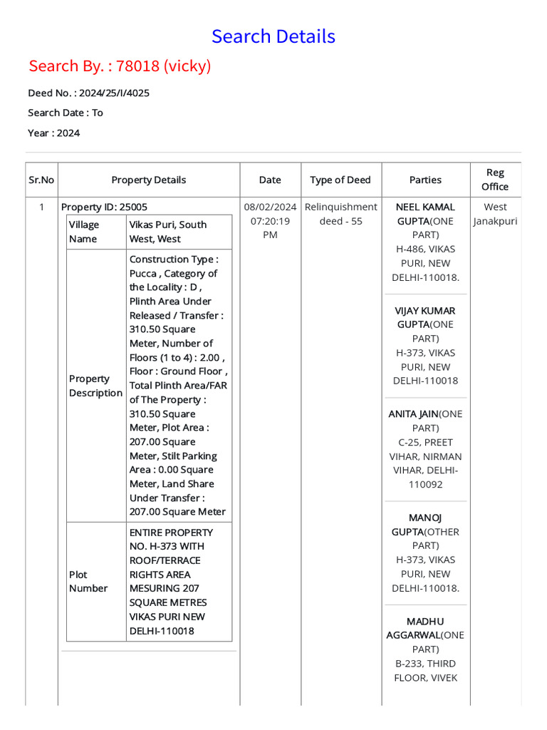 NGDRS - 2national Generic Document Registration System | PDF