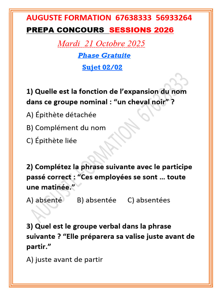 Questions de prépa concours 2026 | PDF | Liaison chimique | Proton