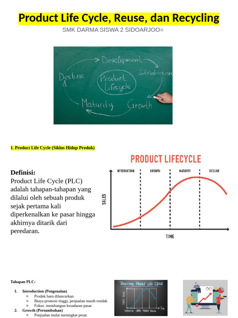 E-Product Life Cycle, Reuse, Dan Recycling | PDF