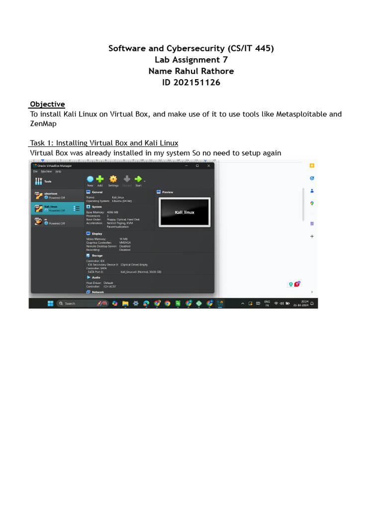 Rahul Rathore - Lab - 7 | PDF