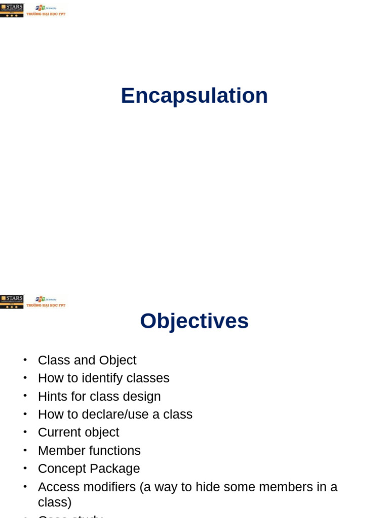 6. Encapsulation (1) | PDF | Programming | Constructor (Object Oriented Programming)