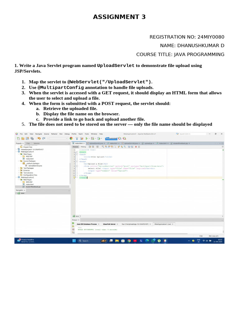 Assignment 3 Dhanush | PDF