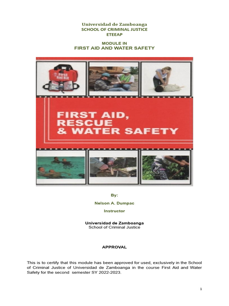 Water Safety Module | PDF | First Aid