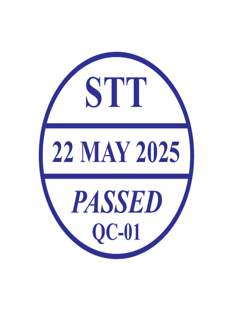 Stamp QC Passed Tvs | PDF
