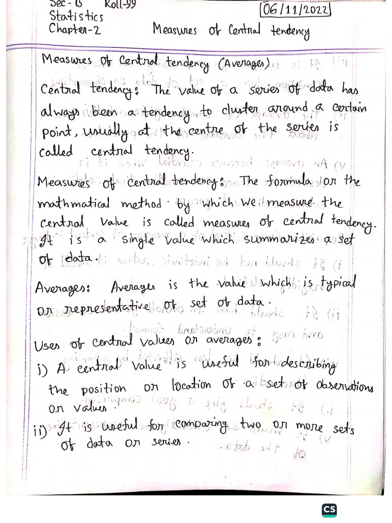 SP 1st Week | PDF