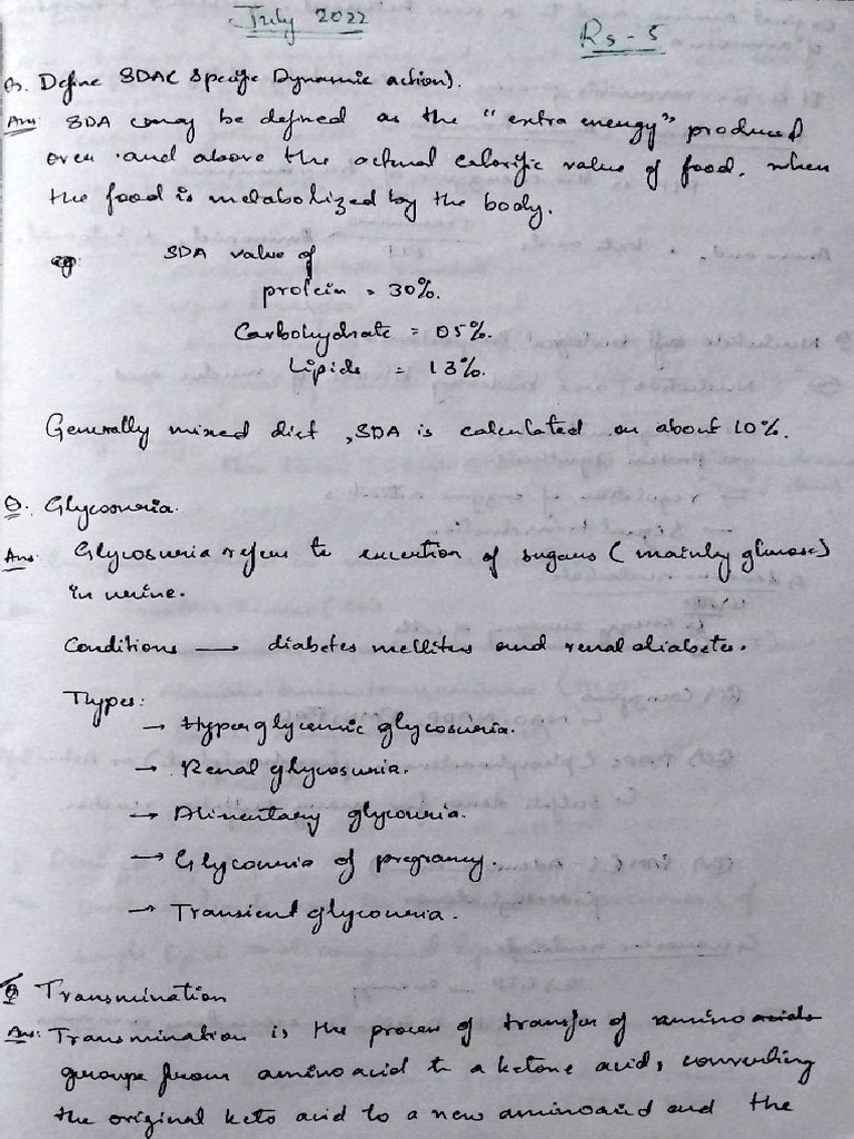Biochem 3 Marker | PDF