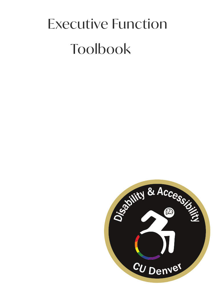 Executive Function Skills Toolbook | PDF | Time Management ...