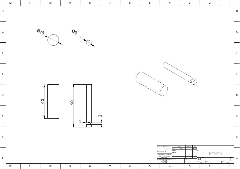 Assembly 2 Drawing 1 | PDF