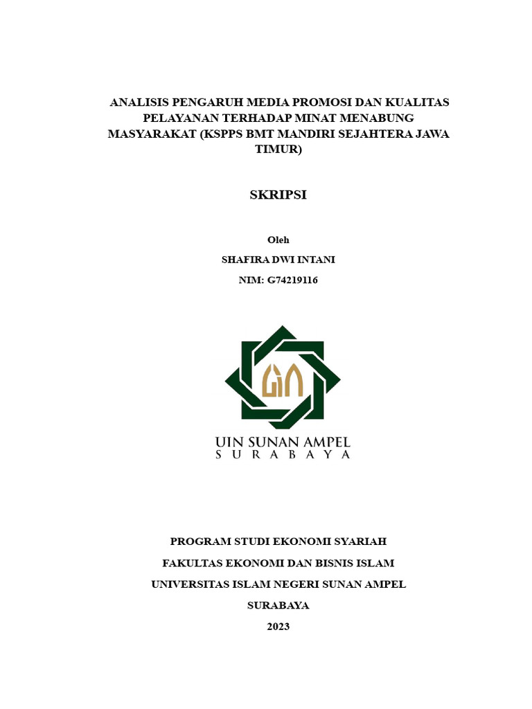 Skripsi Siap Print | PDF