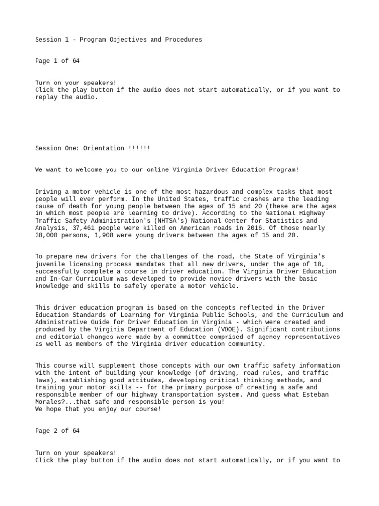 Drivers Education | PDF | Driver's License | Vehicles