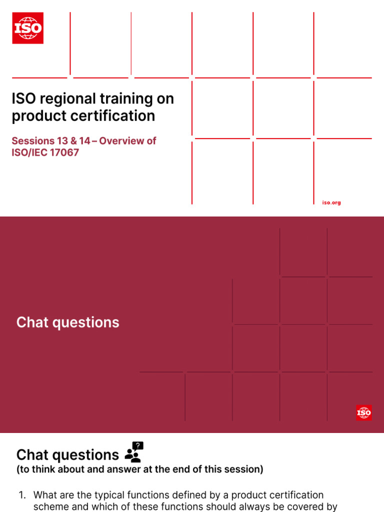 Guidelines for Product Certification Schemes | PDF